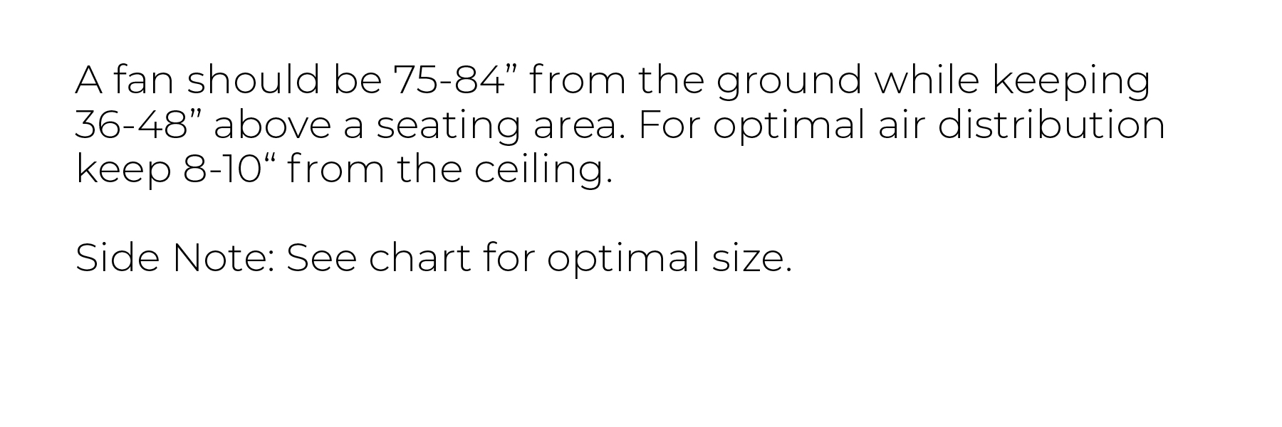Trio 52" Black Fan LED 2-Light
