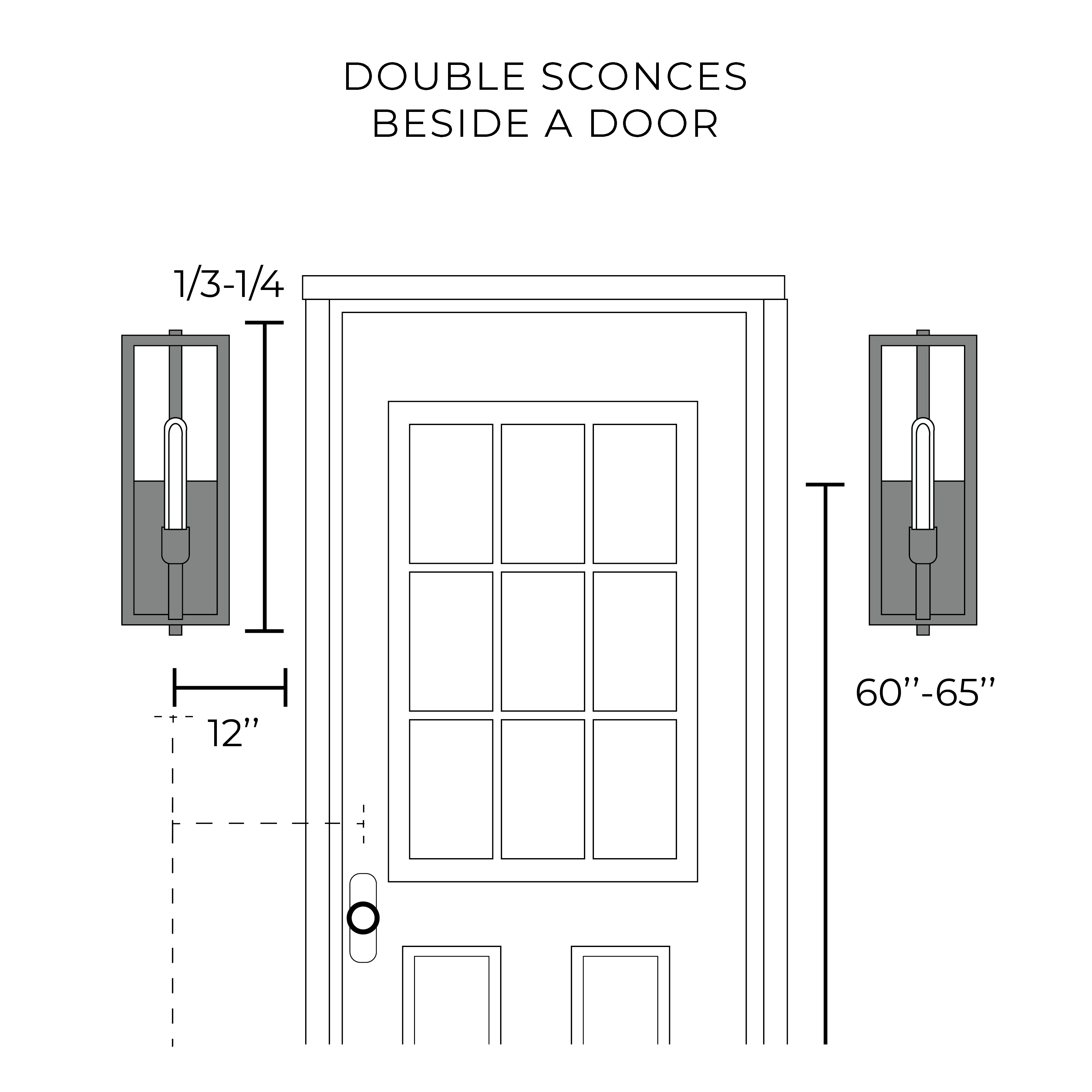 Artisan 3-Light Outdoor Wall Sconce
