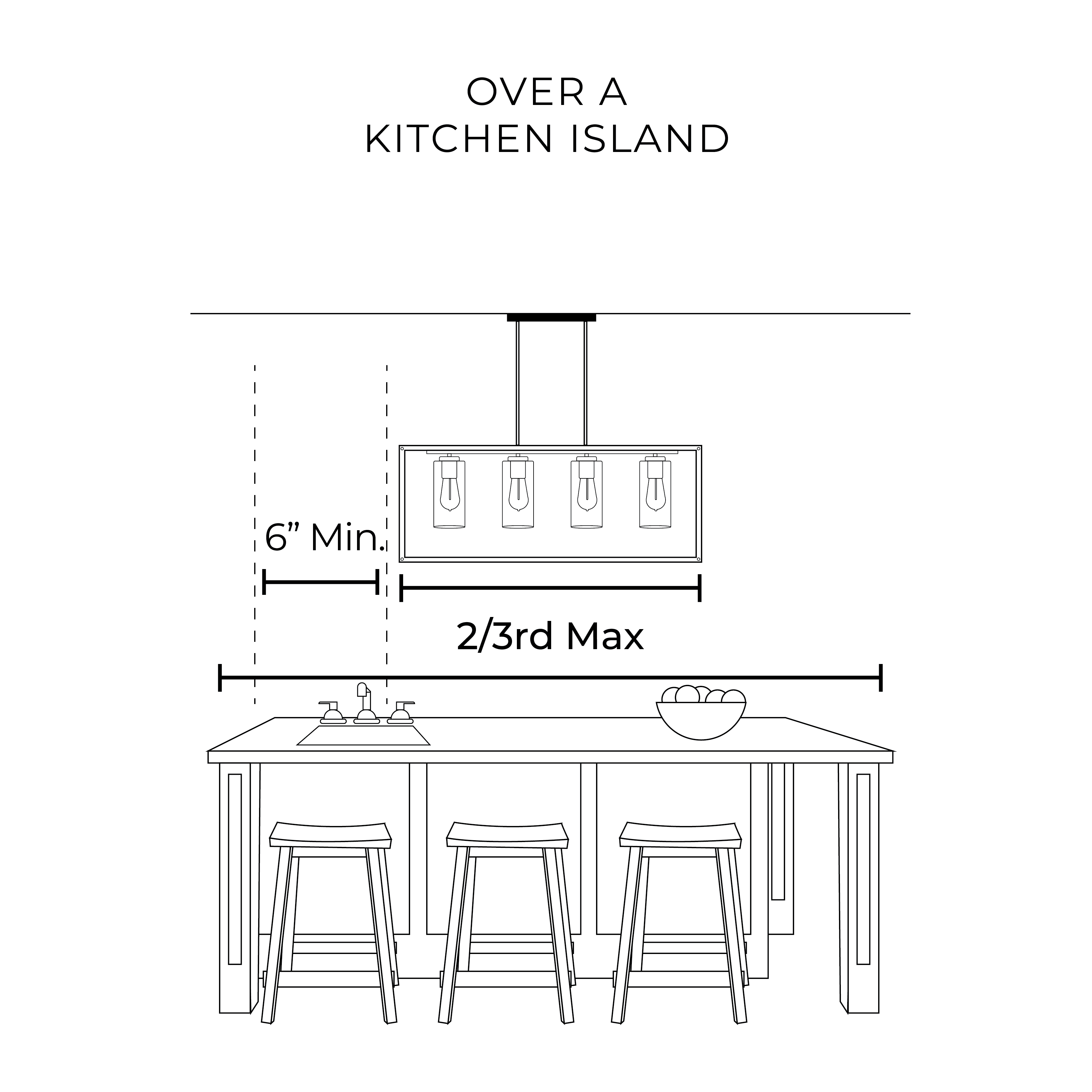 Vesper 4-Light Pendant | Pendant | Maxim Lighting