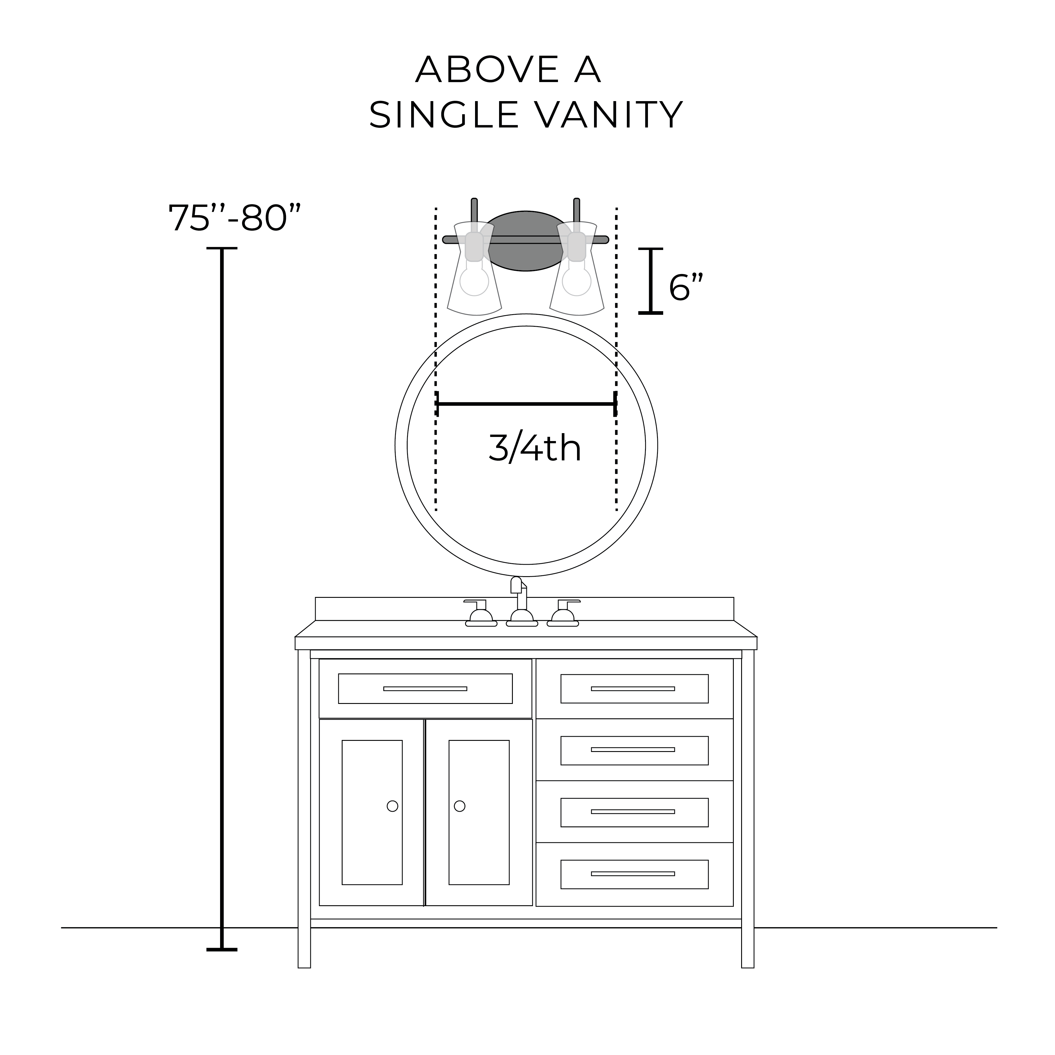 Spec 30" LED Bath Vanity